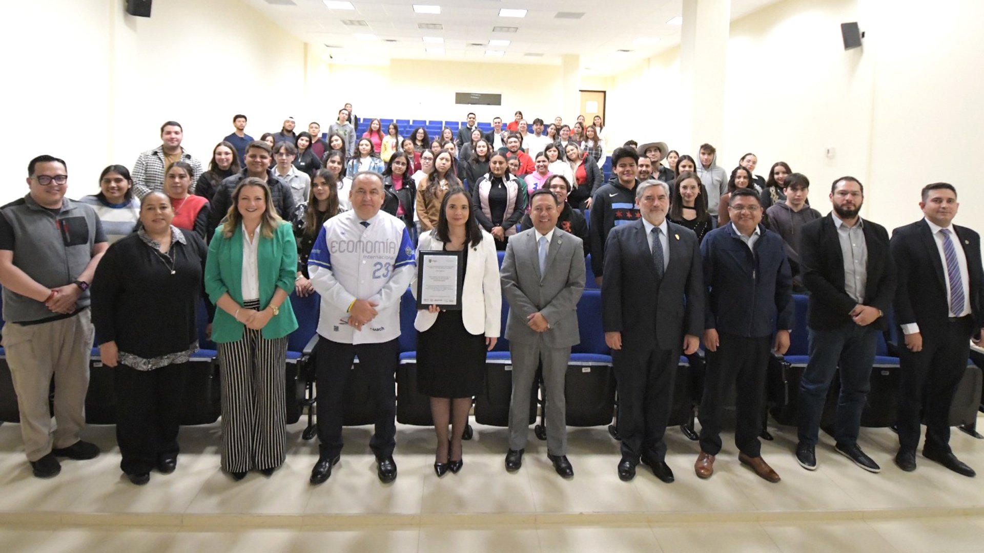 Inaugura Rector Rivera Campos Semana Académica del Economista en campus ...