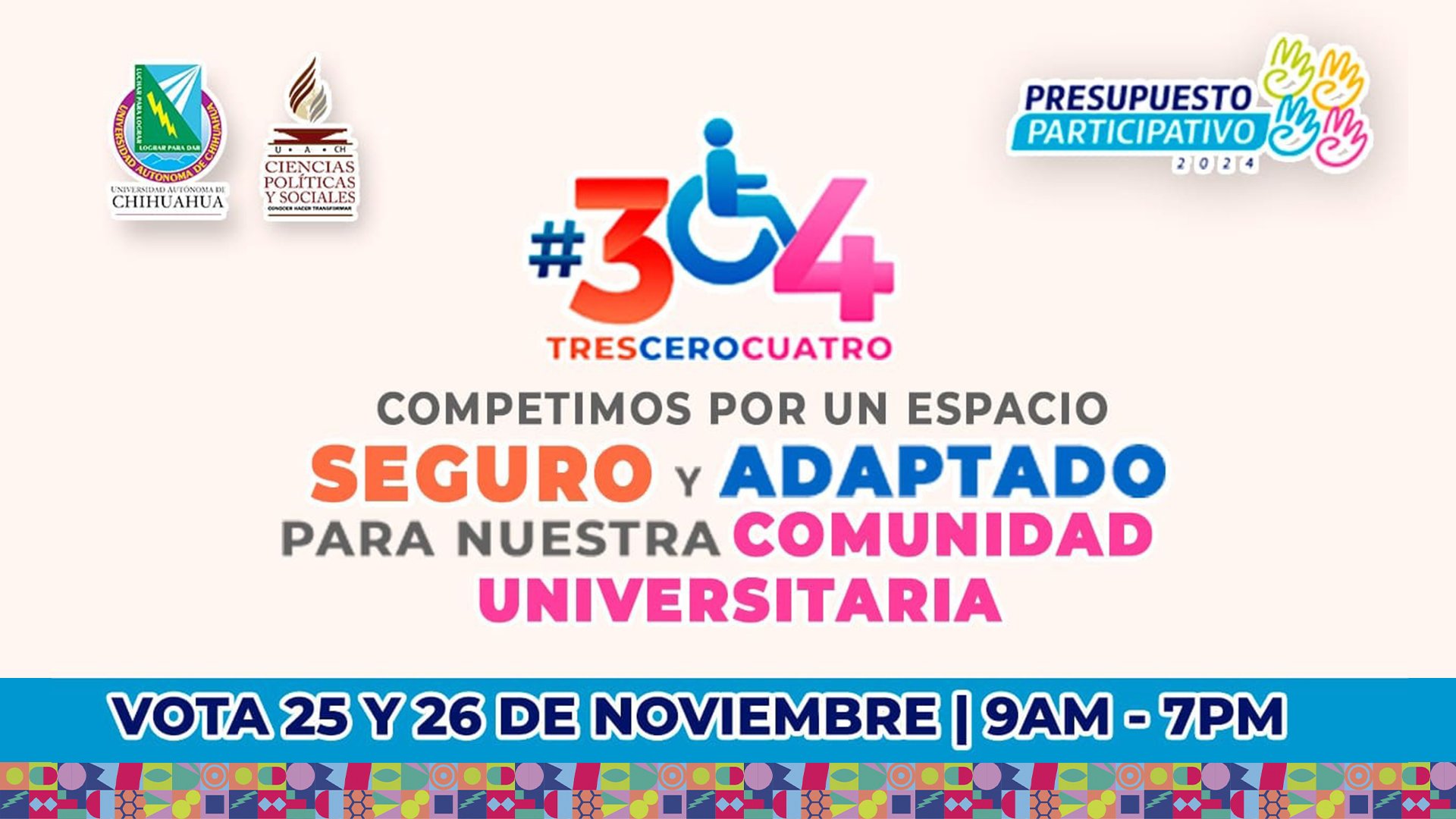La FCPyS invita a votar por el proyecto 304 del Distrito 16